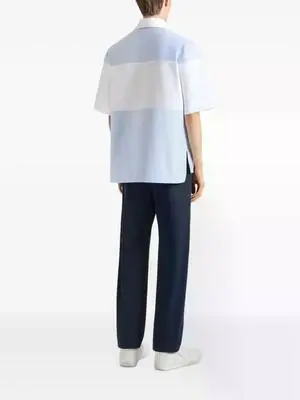 Givenchy Polo In Cotton With Paris Embroidery