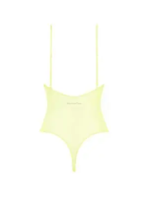 MAISON CLOSE Double Sens Sheer Thong Bodysuit