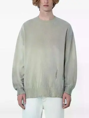 Our Legacy Slant Knit Distressed Sweater