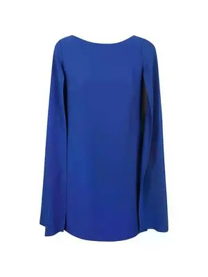 Ralph Lauren Petra Cape-style Mini Dress - Blue