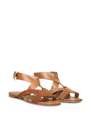 STUART WEITZMAN Sai Square-toe Sandals - Neutrals