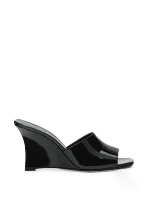 STUART WEITZMAN Vinnie Patent Wedge Sandals
