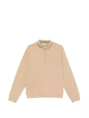 Sandro Half-zip Sweatshirt - Neutrals