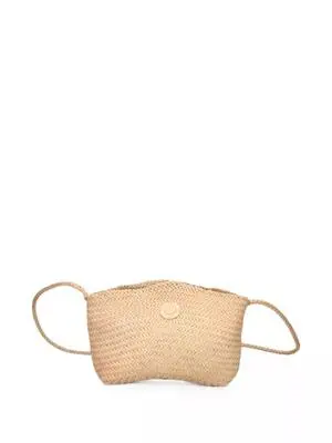 Dragon Diffusion Corsina Woven Leather Crossbody Bag