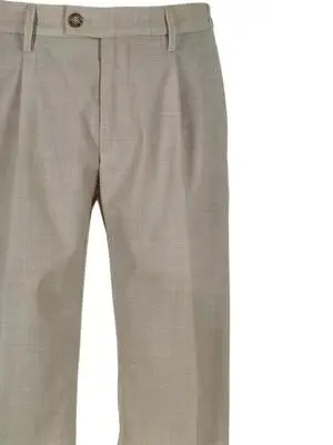 RE-HASH Pleated Detail Tailored Trousers