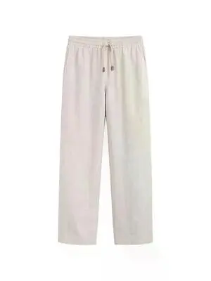 Boglioli Drawstring Straight-leg Trousers - Neutrals