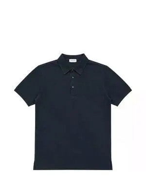HERITAGE Short-sleeve Polo Shirt - Blue