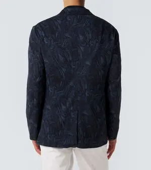 Etro Paisley Wool-blend Jacquard Blazer