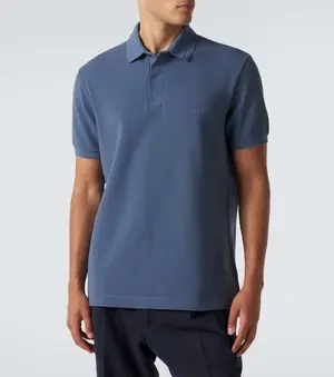 TOD'S Cotton Pique Polo Shirt