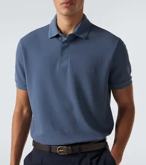 TOD'S Cotton Pique Polo Shirt