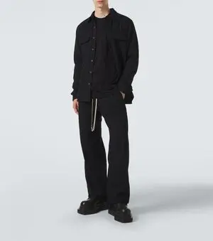 Rick Owens Cotton Jersey T-shirt - Black