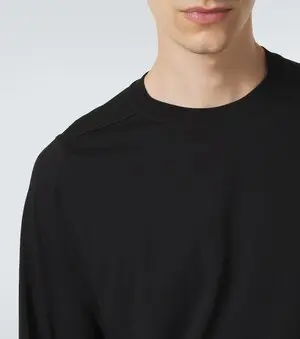 Rick Owens Cotton Jersey T-shirt - Black