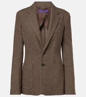 Ralph Lauren Hailey Wool, Silk, And Cashmere Blazer