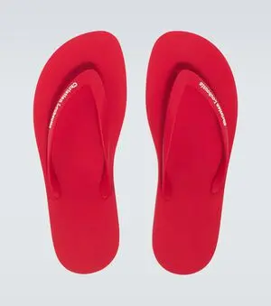 CHRISTIAN LOUBOUTIN Logo Thong Sandals