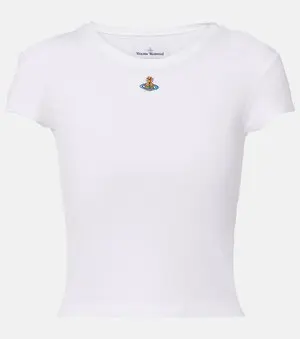 VIVIENNE WESTWOOD Baby Peru Orb Jersey T-shirt - White