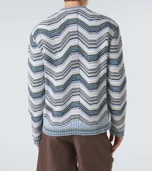 Missoni Wave Wool And Cotton-blend Sweater