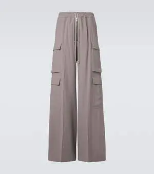 Rick Owens Cargobelas Cady Wide-leg Pants
