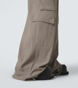 Rick Owens Cargobelas Cady Wide-leg Pants