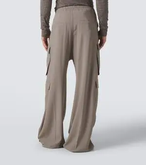 Rick Owens Cargobelas Cady Wide-leg Pants