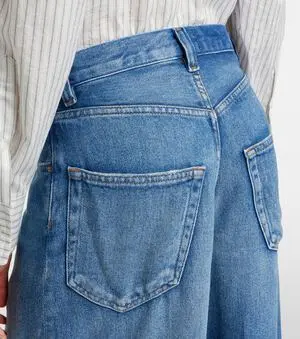 AGOLDE Rounded Baggy Wide-leg Jeans
