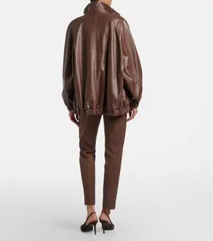 Brunello Cucinelli Slim Fit Cotton Blend Pants