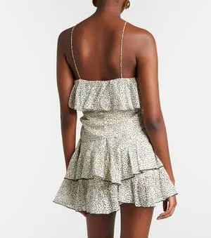 MARANT ETOILE Djimia Halterneck Cotton-blend Top - White