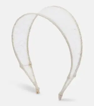 JENNIFER BEHR Thalia Silk Lace Headband
