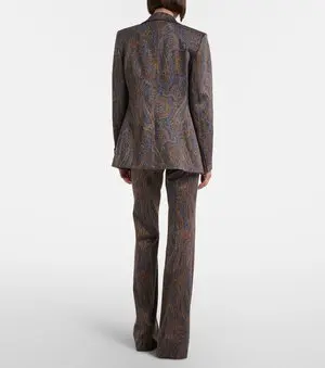 Etro Paisley Flared Pants