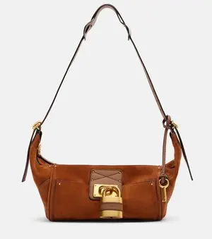 Chloé Paddington Small Suede Shoulder Bag