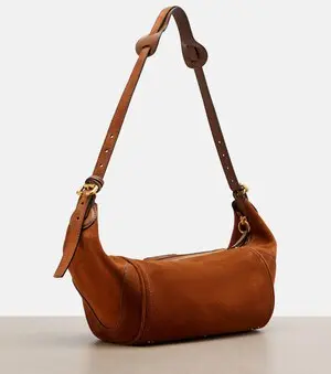 Chloé Paddington Small Suede Shoulder Bag