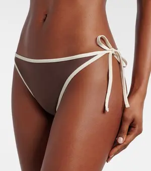 Brunello Cucinelli Technical Jersey Bikini Bottoms