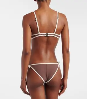 Brunello Cucinelli Technical Jersey Bikini Bottoms