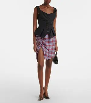 VIVIENNE WESTWOOD Cotton Button-down Top - Black