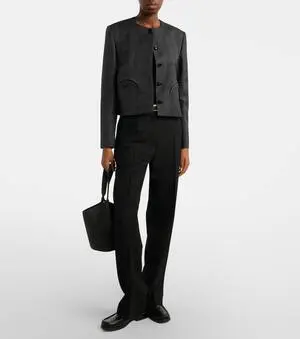 BLAZÉ MILANO Checked Virgin Wool Jacket