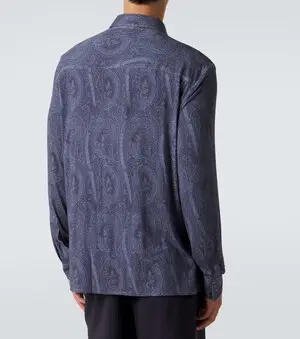 Etro Paisley Jersey Shirt