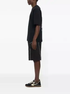 Off-White Logo-print Panelled Shorts