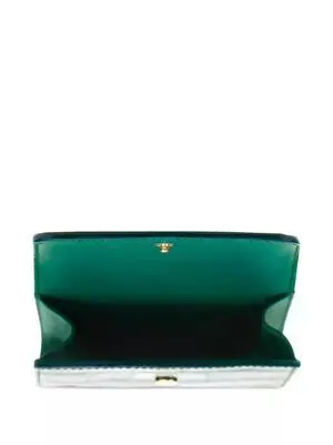 Roberto Cavalli Crocodile-effect Logo-motif Wallet