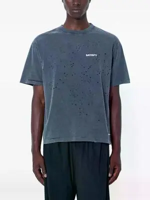 Satisfy Mothtech™ Distressed T-shirt - Grey