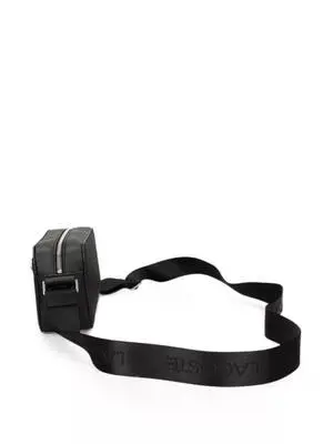 Lacoste Logo-strap Zip-up Messenger Bag