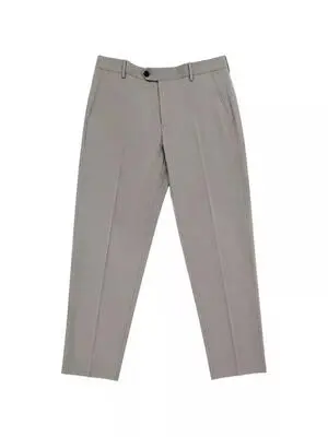 BE ABLE Tailored Trousers With Pressed Crease - Grey