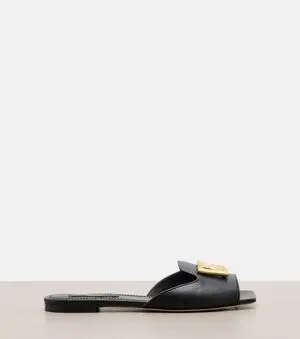 Dolce & Gabbana Dg Leather Mules