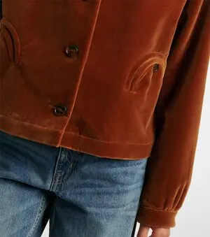BLAZÉ MILANO Gliss Cotton Velvet Jacket