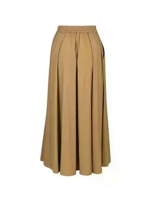 Herno Drawstring Flared Maxi Skirt