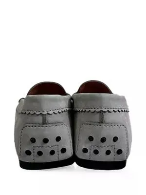 TOD'S Fringed Suede Loafers