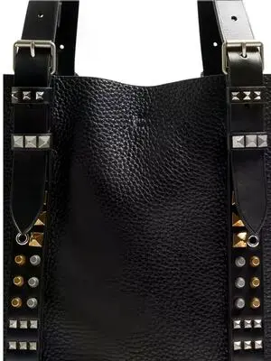 Valentino Garavani Rockstud Leather Tote Bag