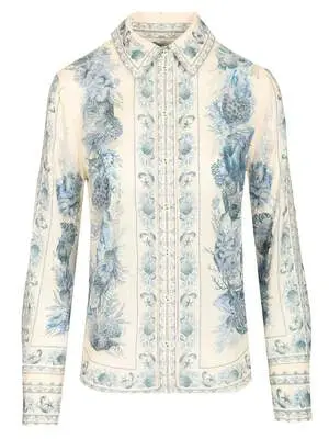 Zimmermann Wanderlust Printed Cotton Shirt