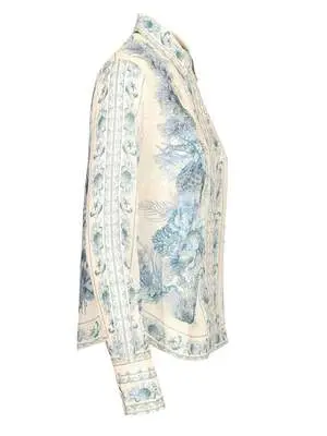 Zimmermann Wanderlust Printed Cotton Shirt