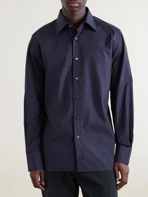 TOM FORD Cotton-poplin Shirt