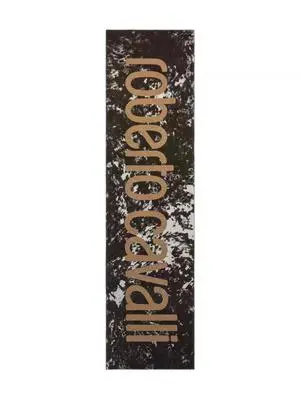 Roberto Cavalli Appaloosa Logo Scarf