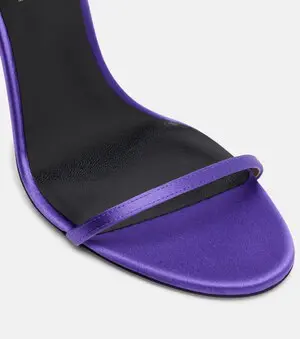 TOM FORD Vertigo Satin Sandals - Purple